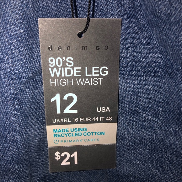 Primark | Jeans | Primark Wide Leg 9s Pants | Poshmark